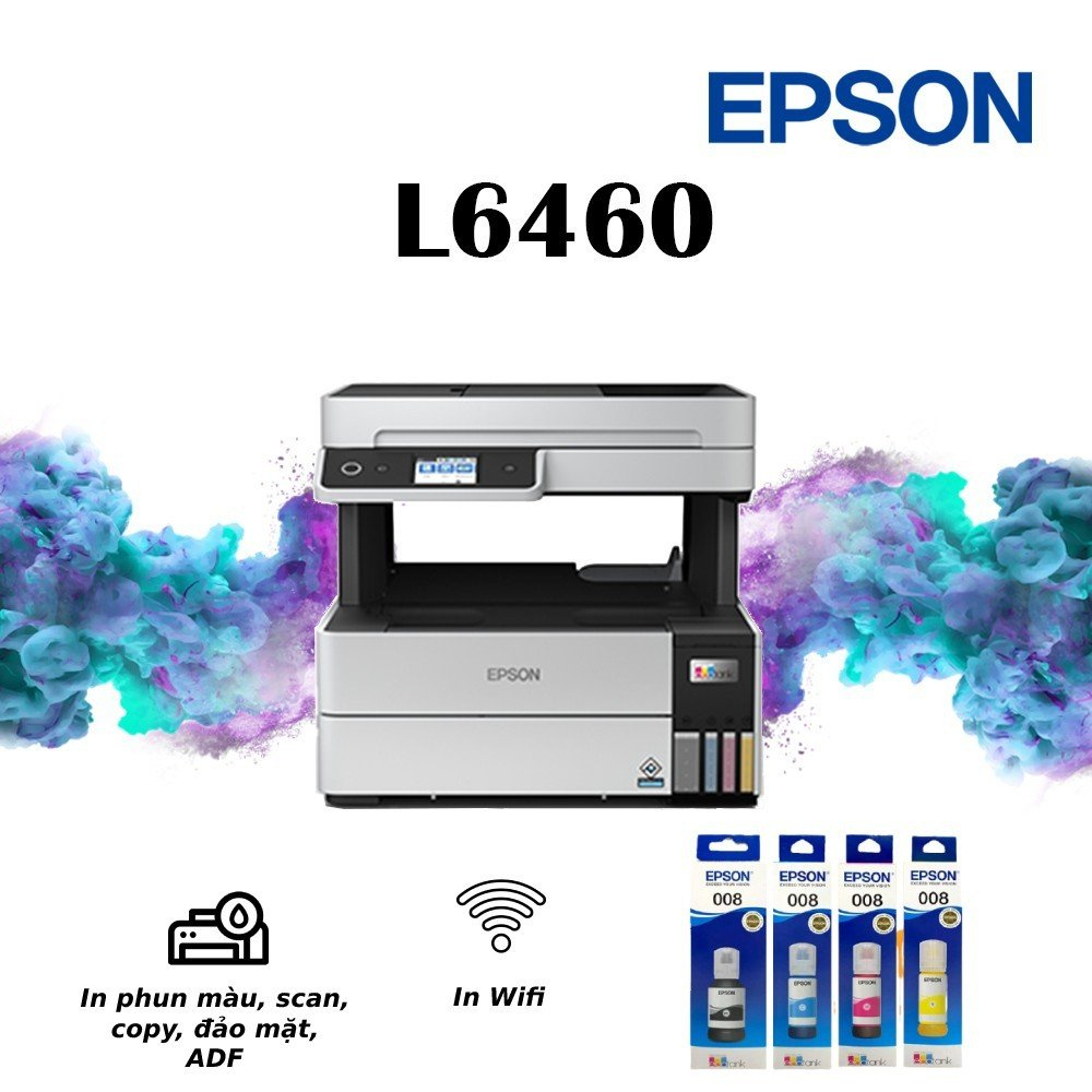 Máy in phun màu đa năng Epson L6460 - Hàng Chính Hãng | Shopee Việt Nam