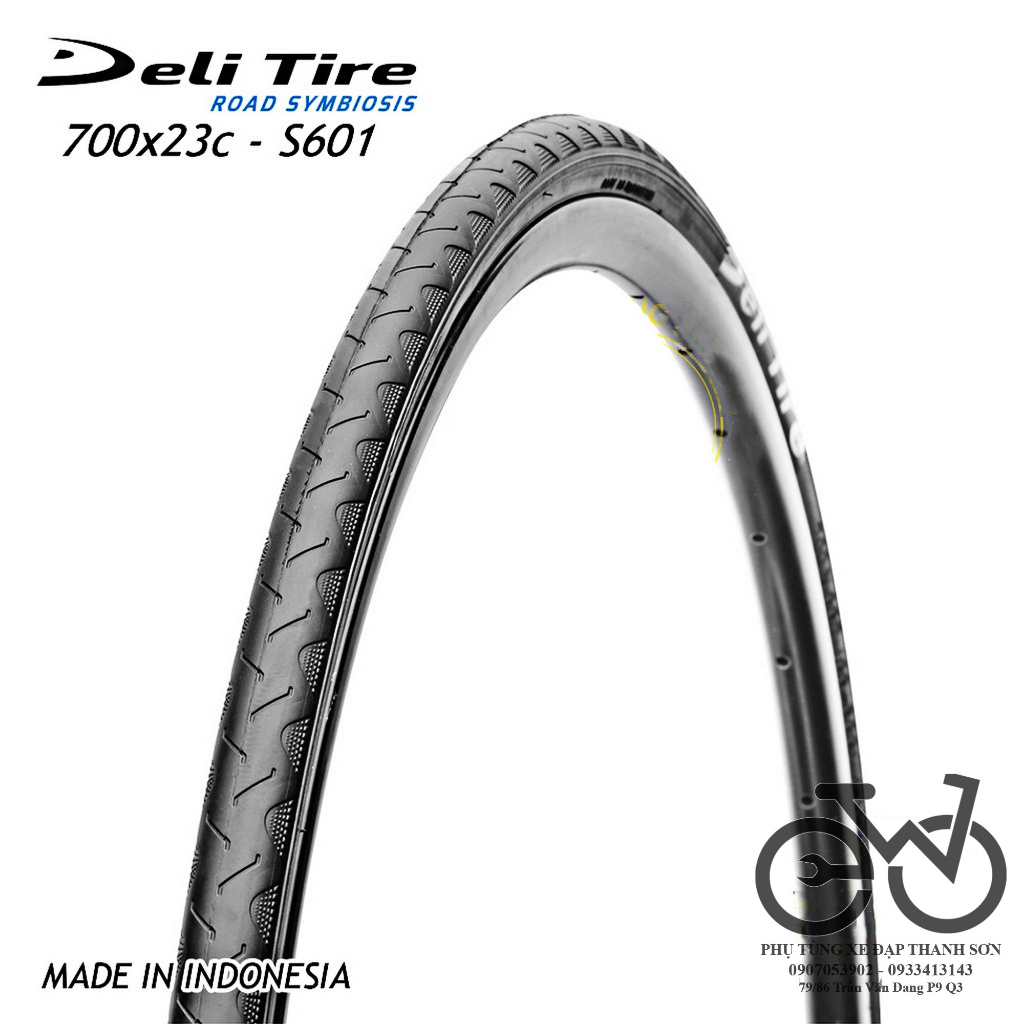 Lốp (Vỏ) xe đạp Deli Tire S601 700x23C - 700x25C - 700x28C (1 Chiếc ...