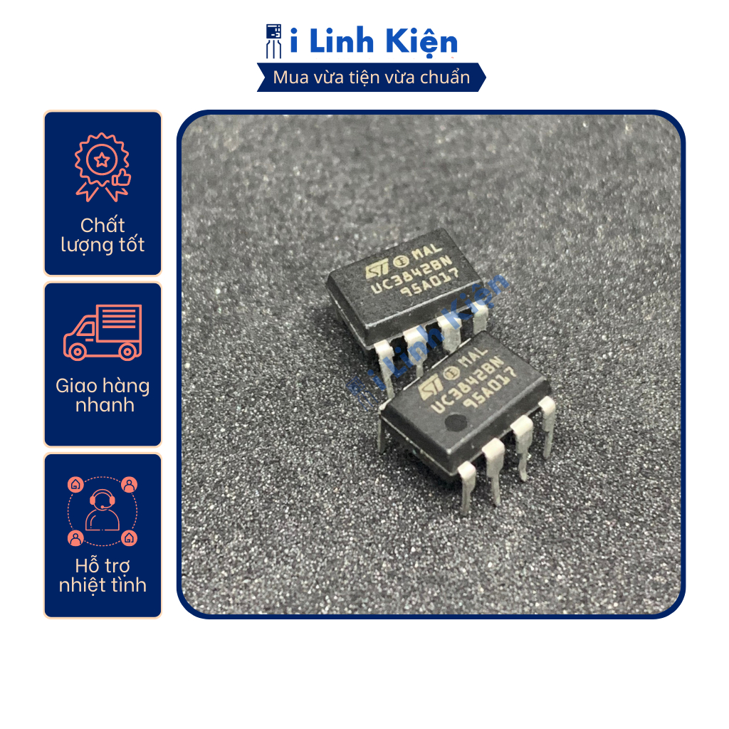 IC nguồn UC3842 UC3842B chất lượng tốt. | Shopee Việt Nam