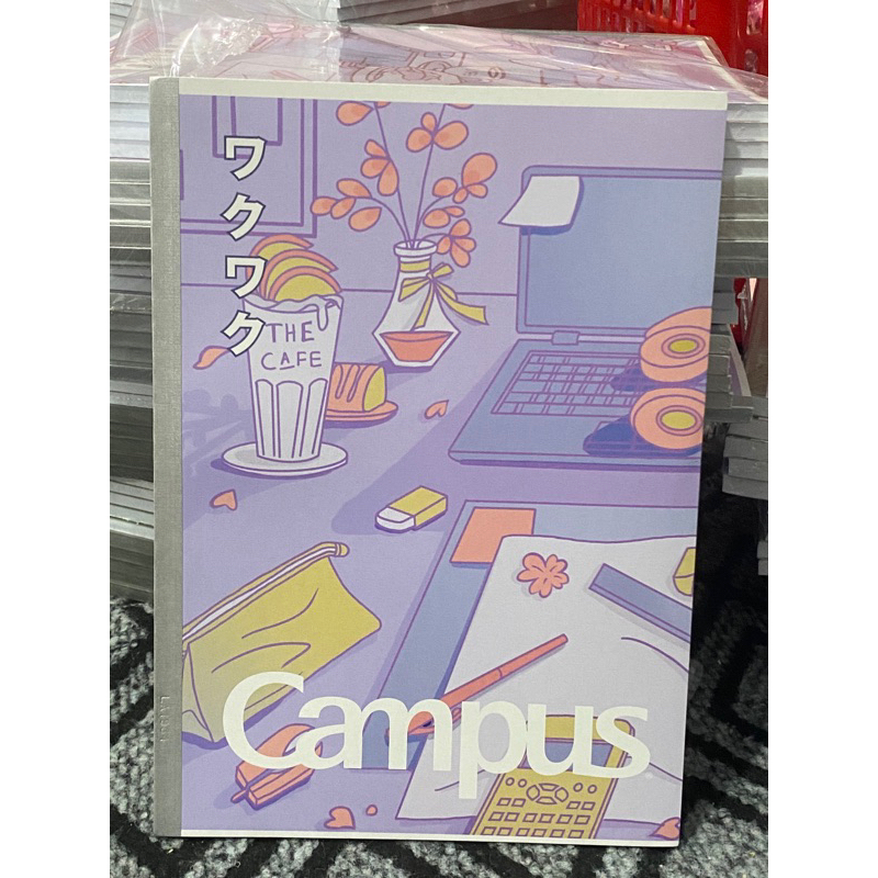 Vở kẻ ngang 80/120 trang Campus Study With Me | Shopee Việt Nam