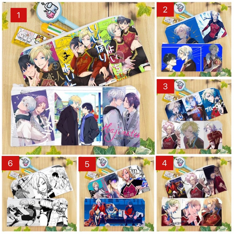 Ví bút Blue Lock Michael kaiser BL / Hộp bút anime Blue Lock | Shopee ...