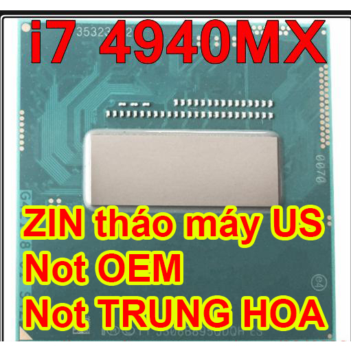 Bộ xử lý CPU Laptop Intel Core i7-4940MX Extreme Edition | Shopee Việt Nam