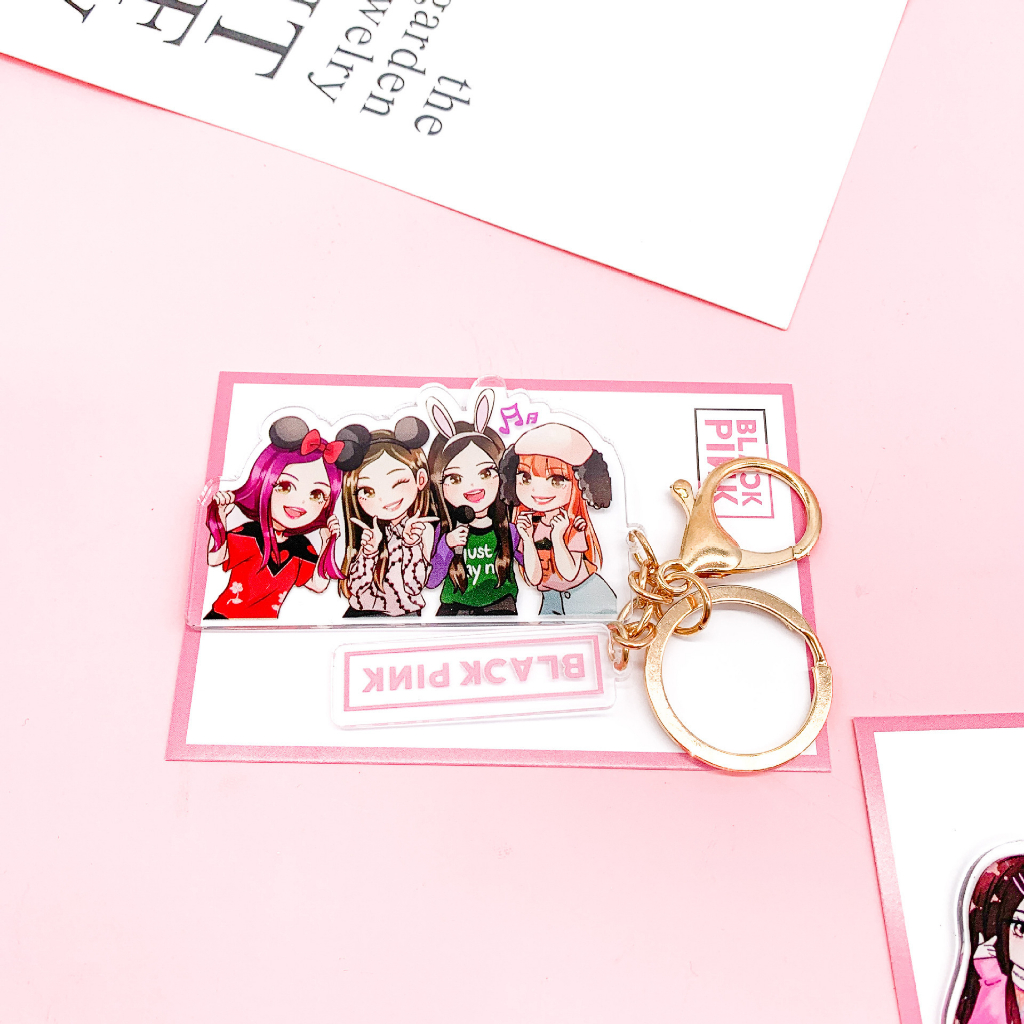 Móc khóa BP chibi Thần Tượng Kpop nhựa Acrylic | Shopee Việt Nam