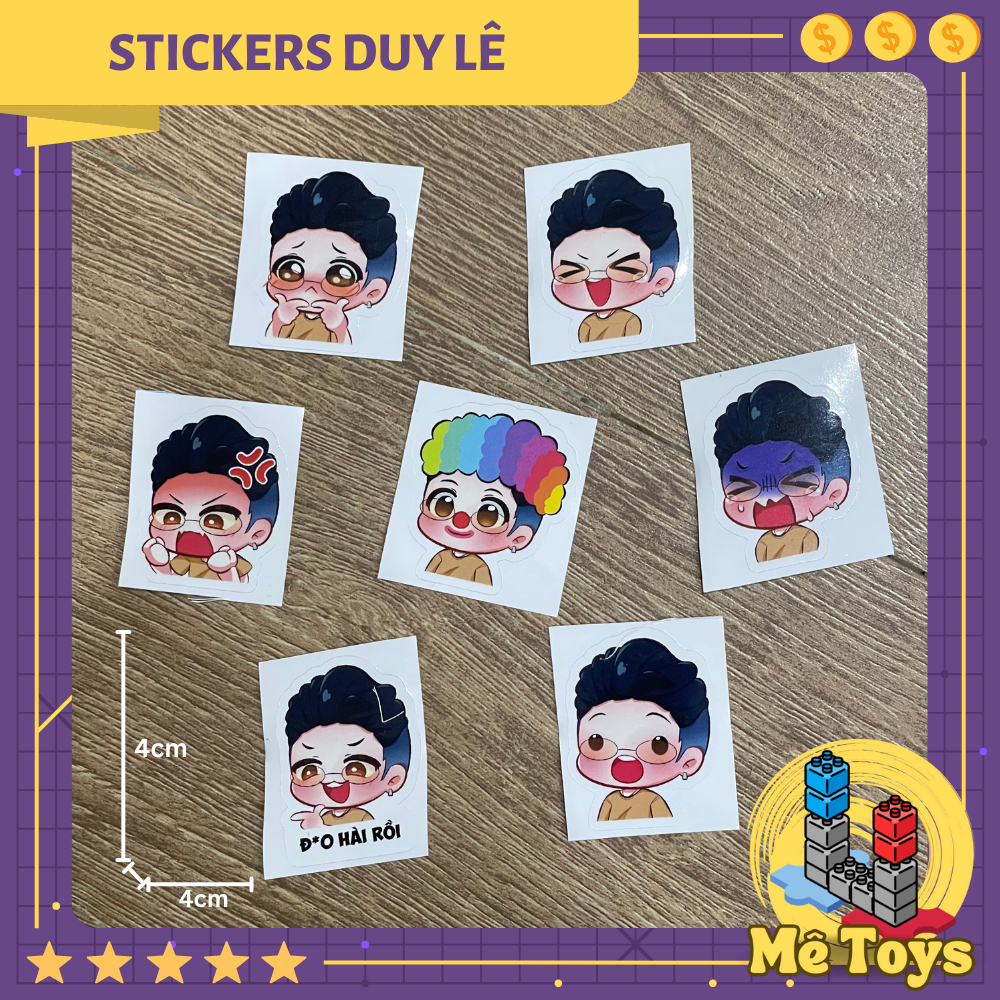 Hình dán Sticker Nhân Vật Duy Lê Hài Hước, Vui Nhộn | Shopee Việt Nam
