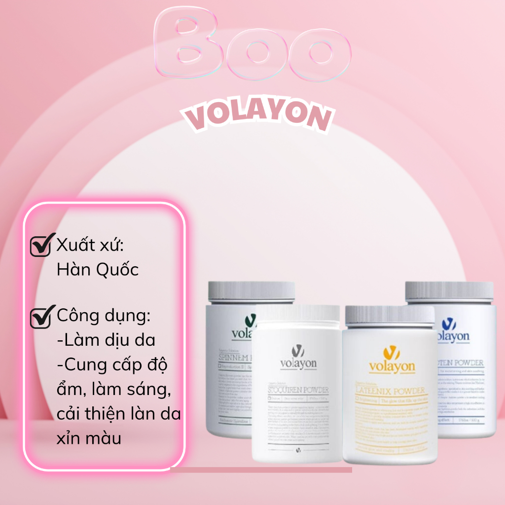 MẶT NẠ DƯỠNG DA TẢO XOẮN VOLAYON 500G | Shopee Việt Nam