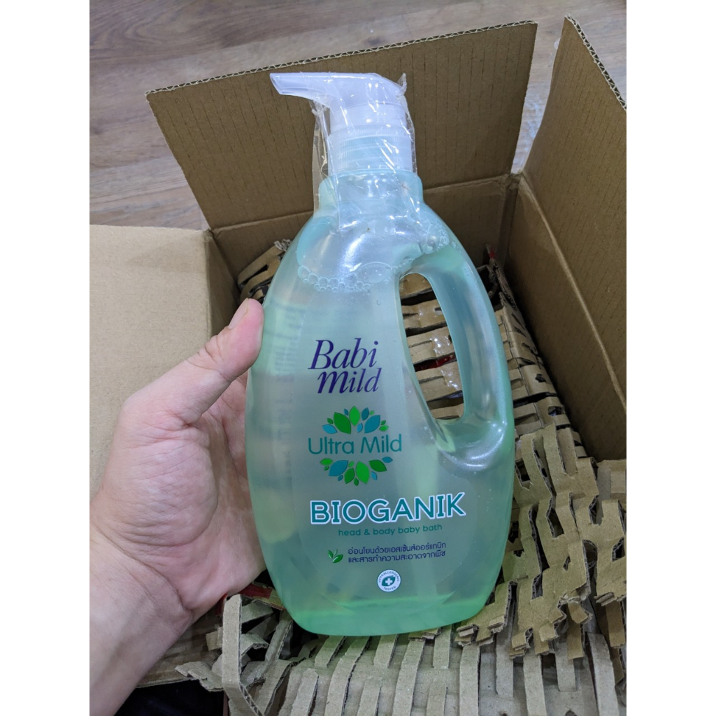 Sữa Tắm Em Bé Babi Mild Bioganik Chai 850ml | Shopee Việt Nam