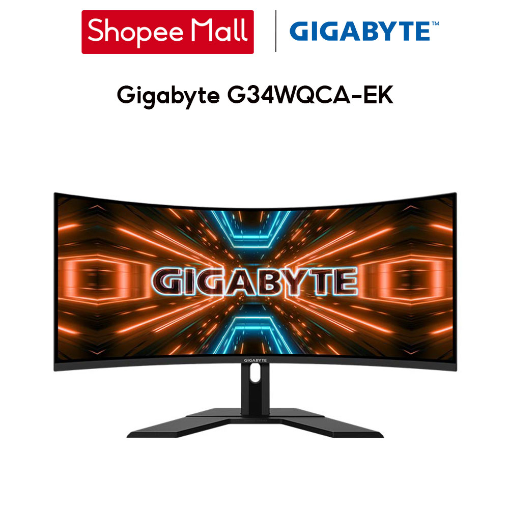 Màn hình Gigabyte G34WQCA-EK (34 inch/WQHD/VA/144Hz/1ms/350nits/HDMI+DP ...
