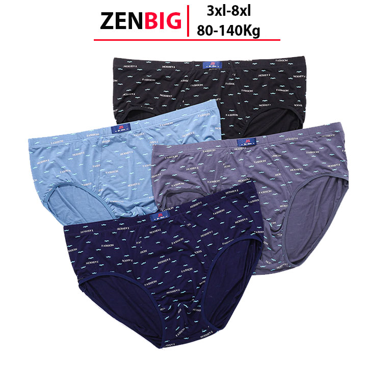 Quần sịp nam big size từ 80kg - 140kg, quần tam giác cho người mập | Shopee Việt Nam