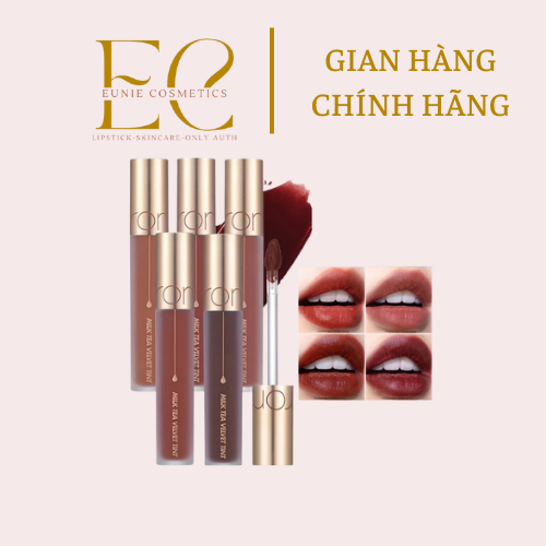 Son kem Romand Milk Tea Velvet Tint Ver 2 | Shopee Việt Nam