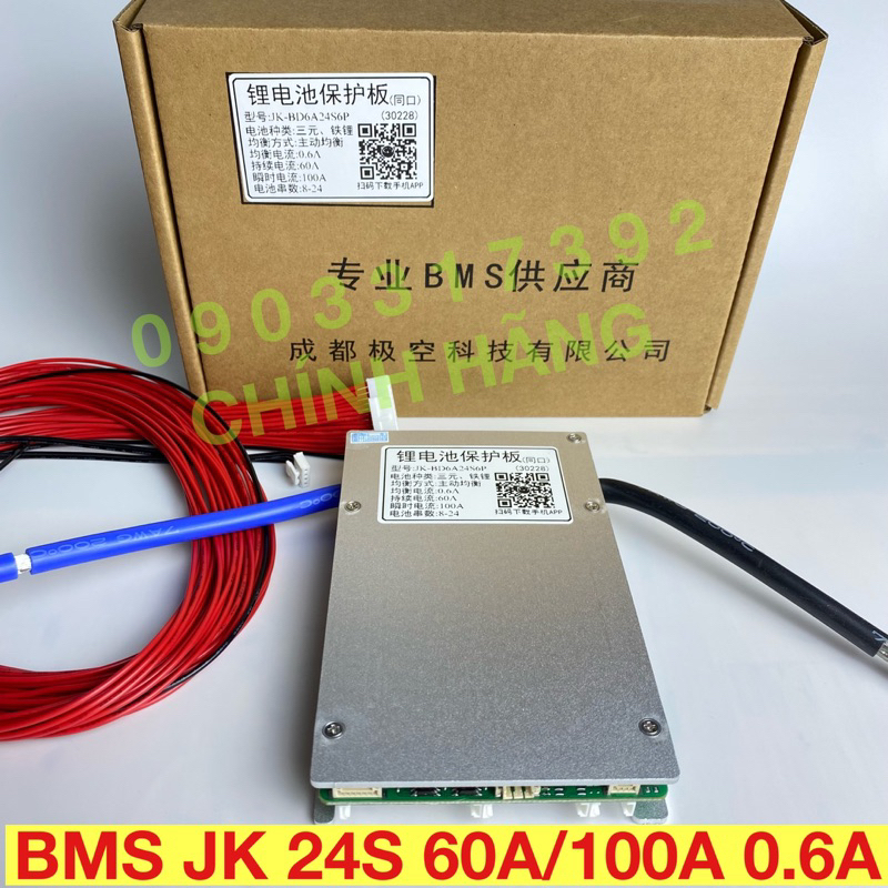 Mạch BMS JK 24S 60A/100A cân bằng 0.6A chính hãng | Shopee Việt Nam