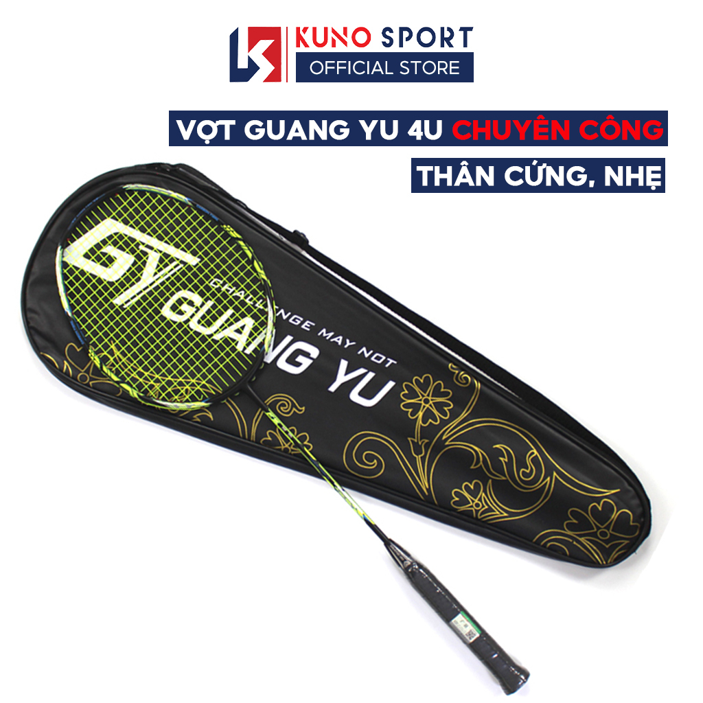 Vợt Cầu Lông Guang Yu 4U Tấn Công Khung Vợt Full Carbon Fibre Lưới Căng ...