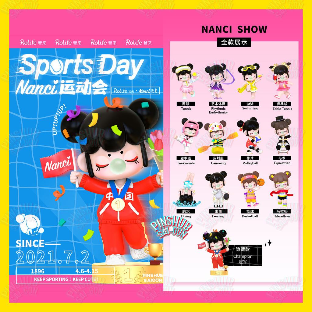 [CHÍNH HÃNG] BLINDBOX NANCI VOL.01 SRORT DAY NGÀY HỘI THỂ THAO CHÍNH ...
