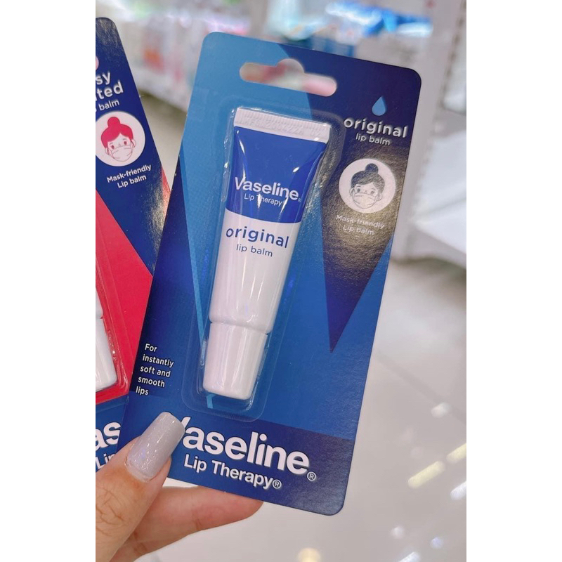 01 Son Dưỡng Dạng Tuýp Vaseline Lip Therapy Tinted Lips Balm 10g ...