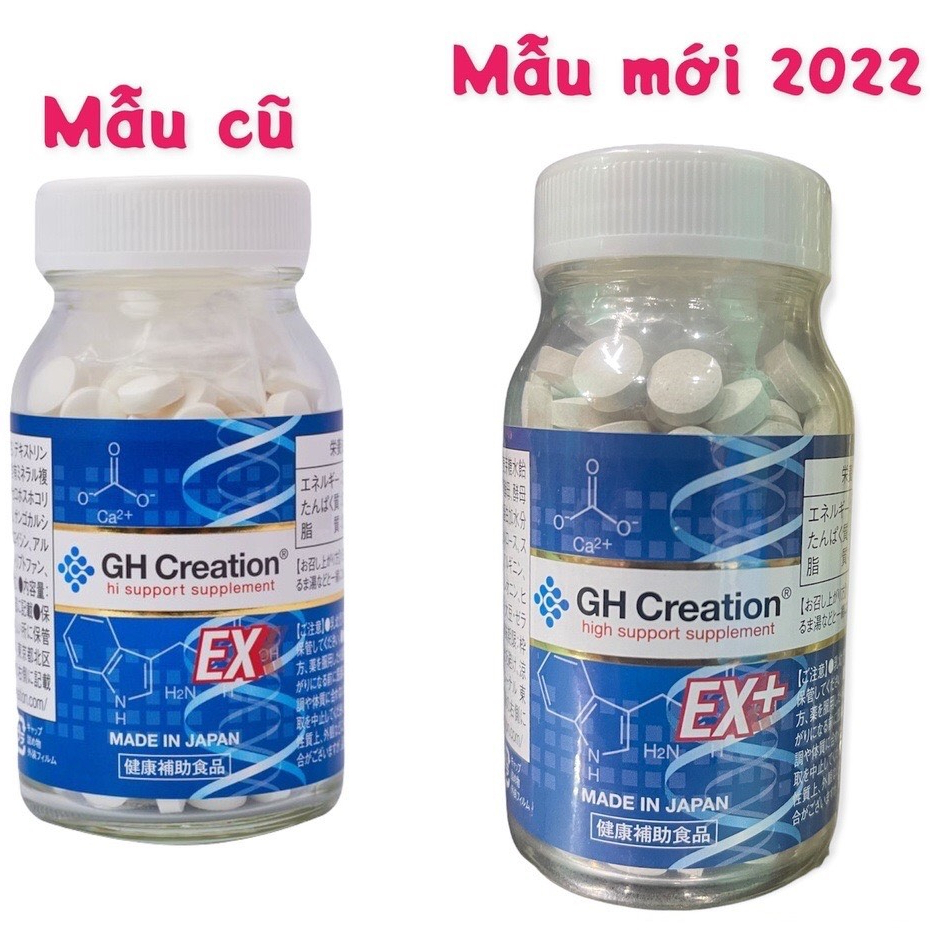Viên uống hỗ trợ tăng chiều cao GH Creation EX+ Nhật Bản 270 viên ...