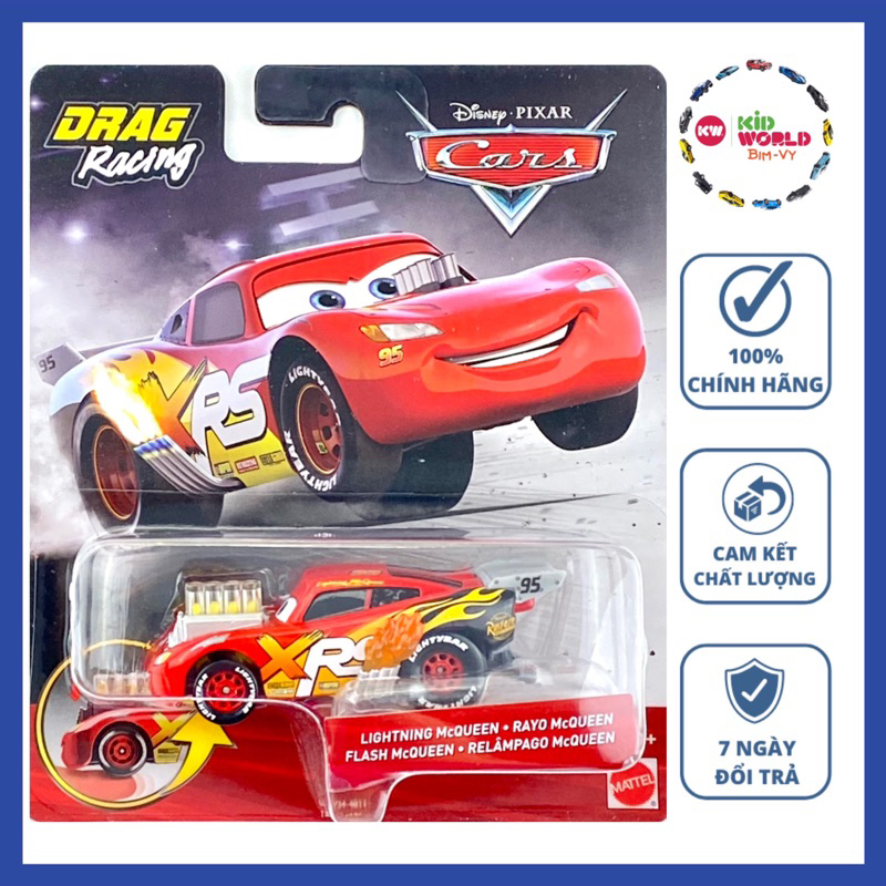 Xe mô hình Disney Cars Lightning-McQueen GFV34. Tỷ lệ 1:55. | Shopee ...