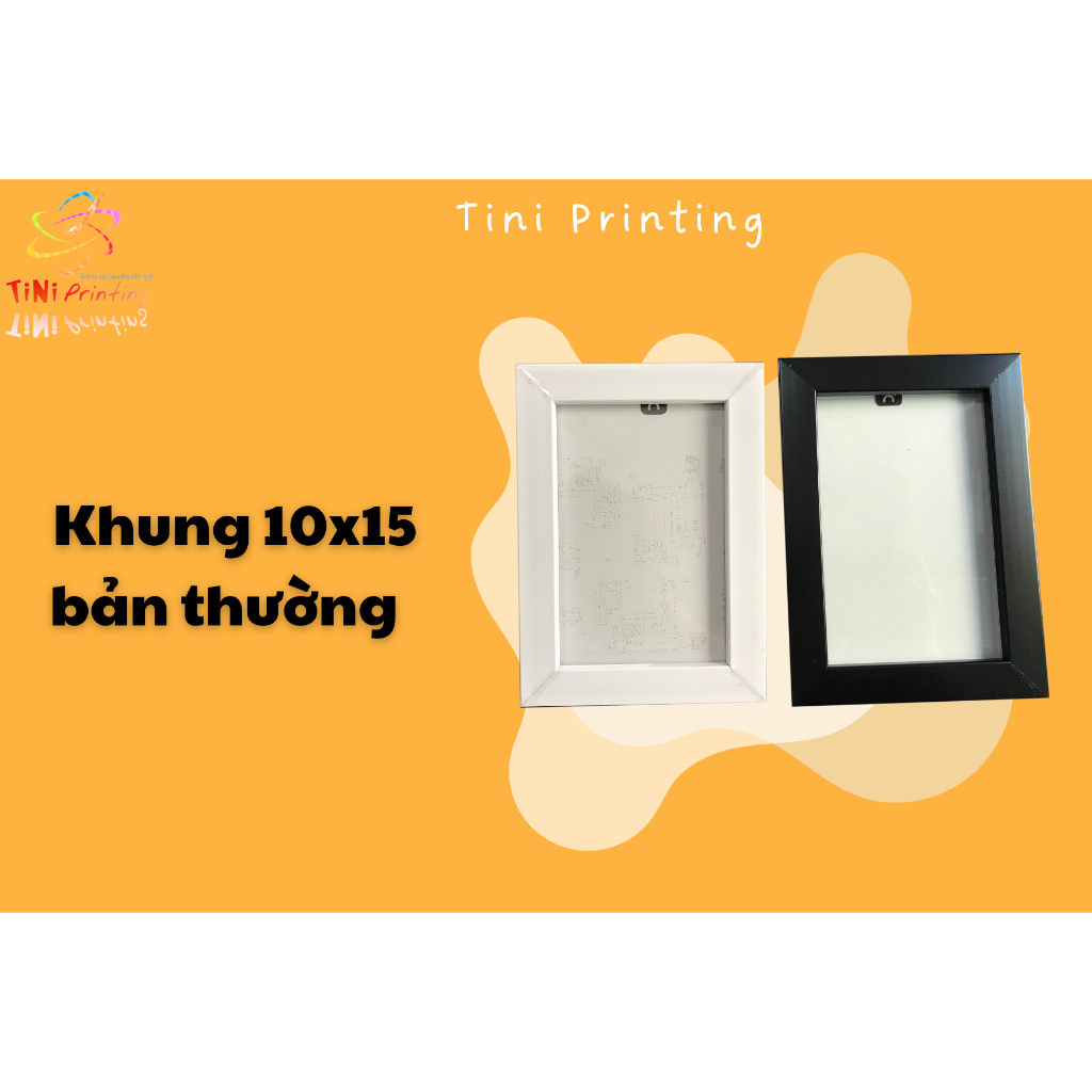 Khung hình MẶT kính để bàn Tini Printing kích thước 10x15-A6, 13x18-B6 ...