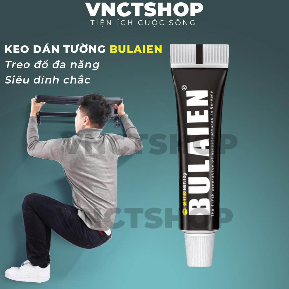 Keo dán tường siêu dính Bulaien, keo treo kệ đa năng chịu lực chắc dán ...