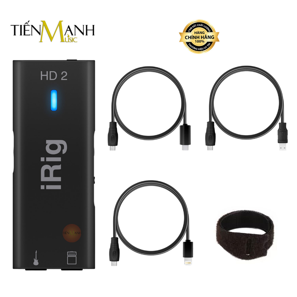 [Chính Hãng] Soundcard Cho Guitar Và Nhạc Cụ Thu Âm LiveStream IK ...