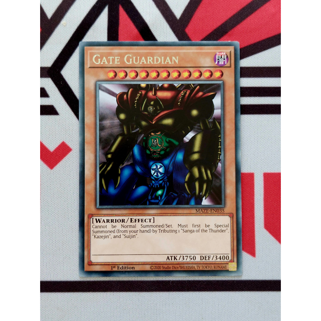 [ Đỗ Lạc Shop ] Thẻ Bài Yugioh Monster Gate Guardian - MAZE-EN035 ...