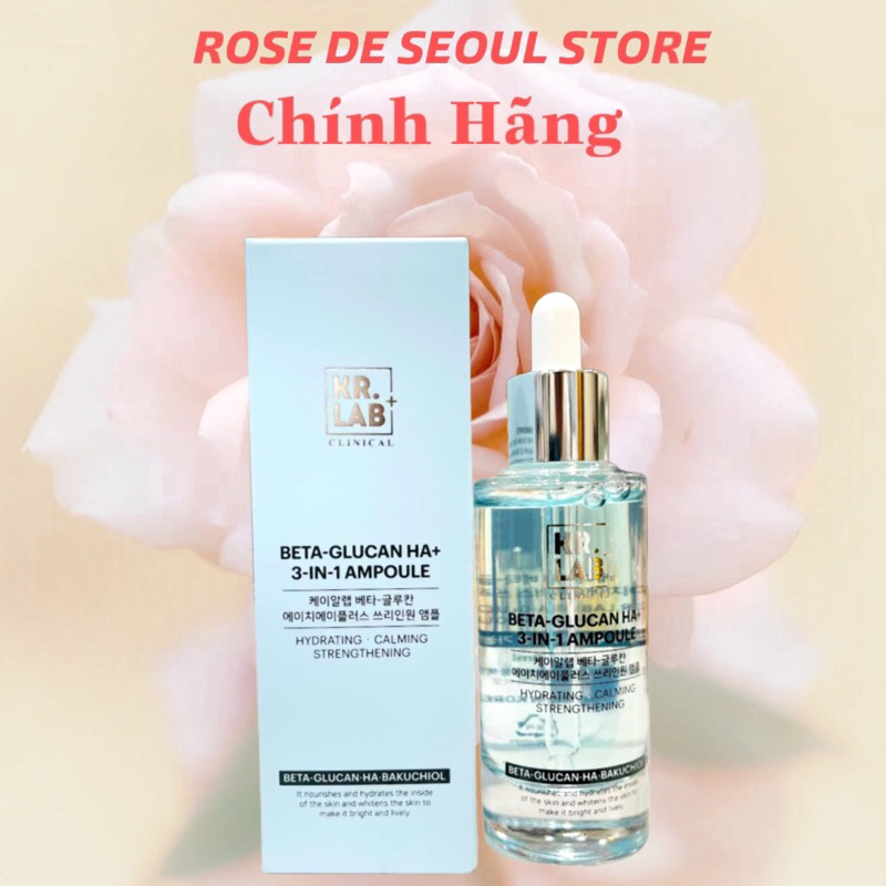 Serum Beta Glucan krlab dưỡng trắng 50ml hạn dùng 2026 | Shopee Việt Nam