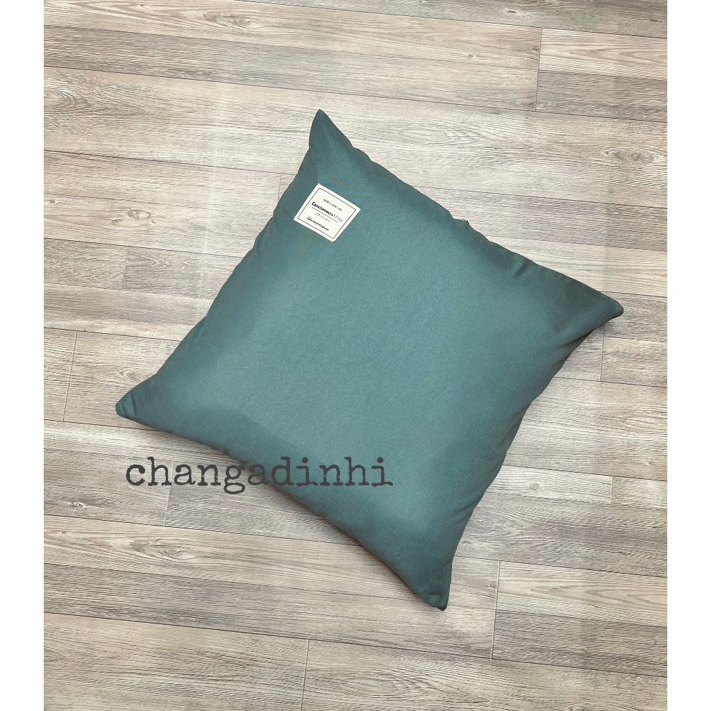 Vỏ gối vuông,gối tựa trang trí cotton tici | Shopee Việt Nam