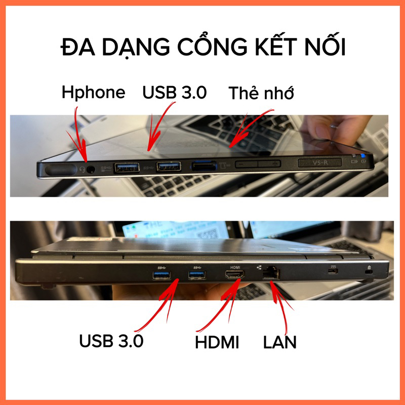 Máy tính bảng 2in1 pin 4-8h NECVK90AS VK111 VK11 VKZ11 11,6inch chip M3 ...