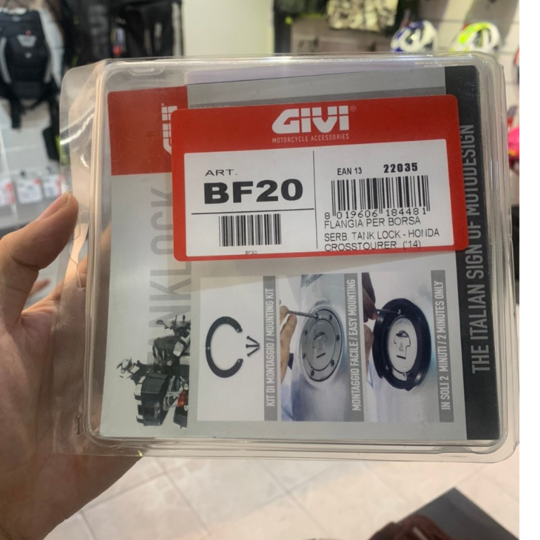 Bộ Ngàm Gắn Túi Gài Bình Xăng BF20 - Đế Gắn Túi Bình Xăng TANKLOCK BF20 ...