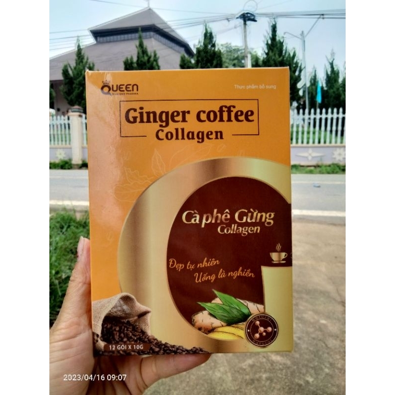 Cà Phê Gừng Collagen (Ginger Coffee Collagen) | Shopee Việt Nam
