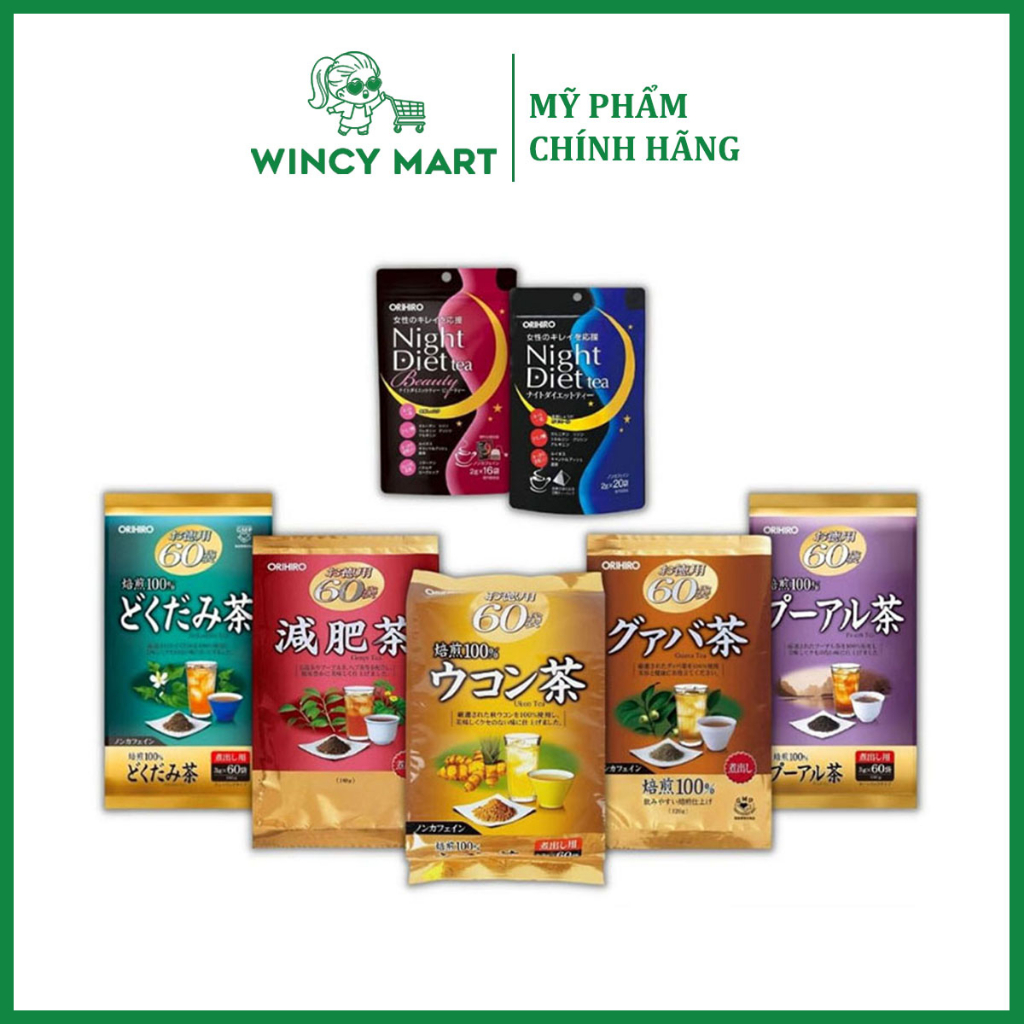 [Nội Địa Nhật] Trà Túi Lọc Hỗ Trợ Giảm Cân Thanh Nhiệt, Giảm Mỡ Orihiro ...