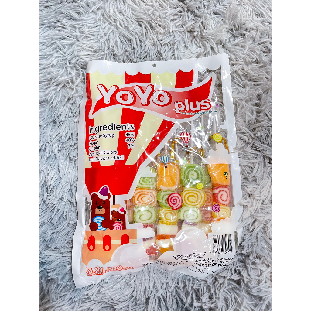 Kẹo Dẻo Xiên Que YoYo Thái Lan hình BBQ Gói 300g [12 XIÊN] | Shopee ...