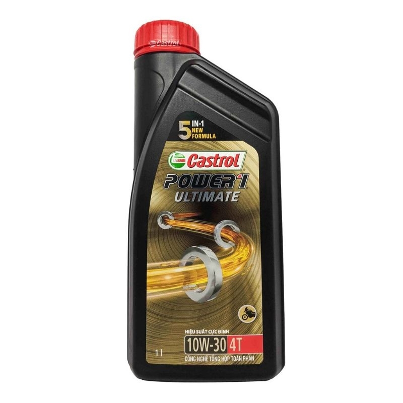 nhớt tổng hợp 100% Castrol Ultimate 10w30 MA2 SN (dầu toàn phần 1000ml ...