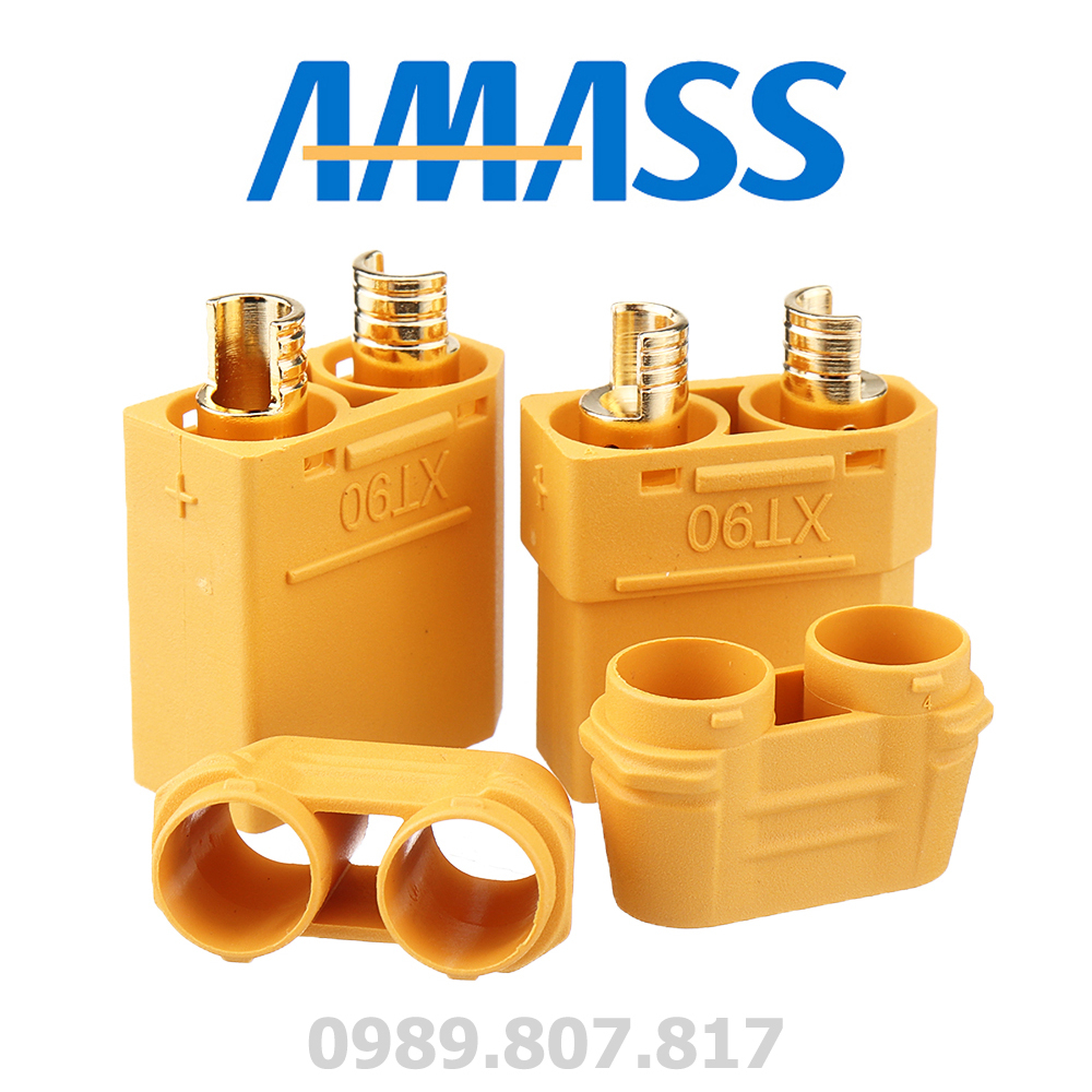 [HCM] - Jack Amass XT90 XT90E nối nguồn điện cho thiết bị điện công suất lớn XT90H Quad Drone RC ...