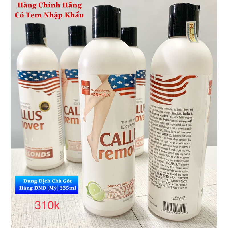 Dung Dịch Chà Gót Hãng DND(M ỹ).Ch ính hãng có t em nh ập kh ẩu | Shopee Việt Nam