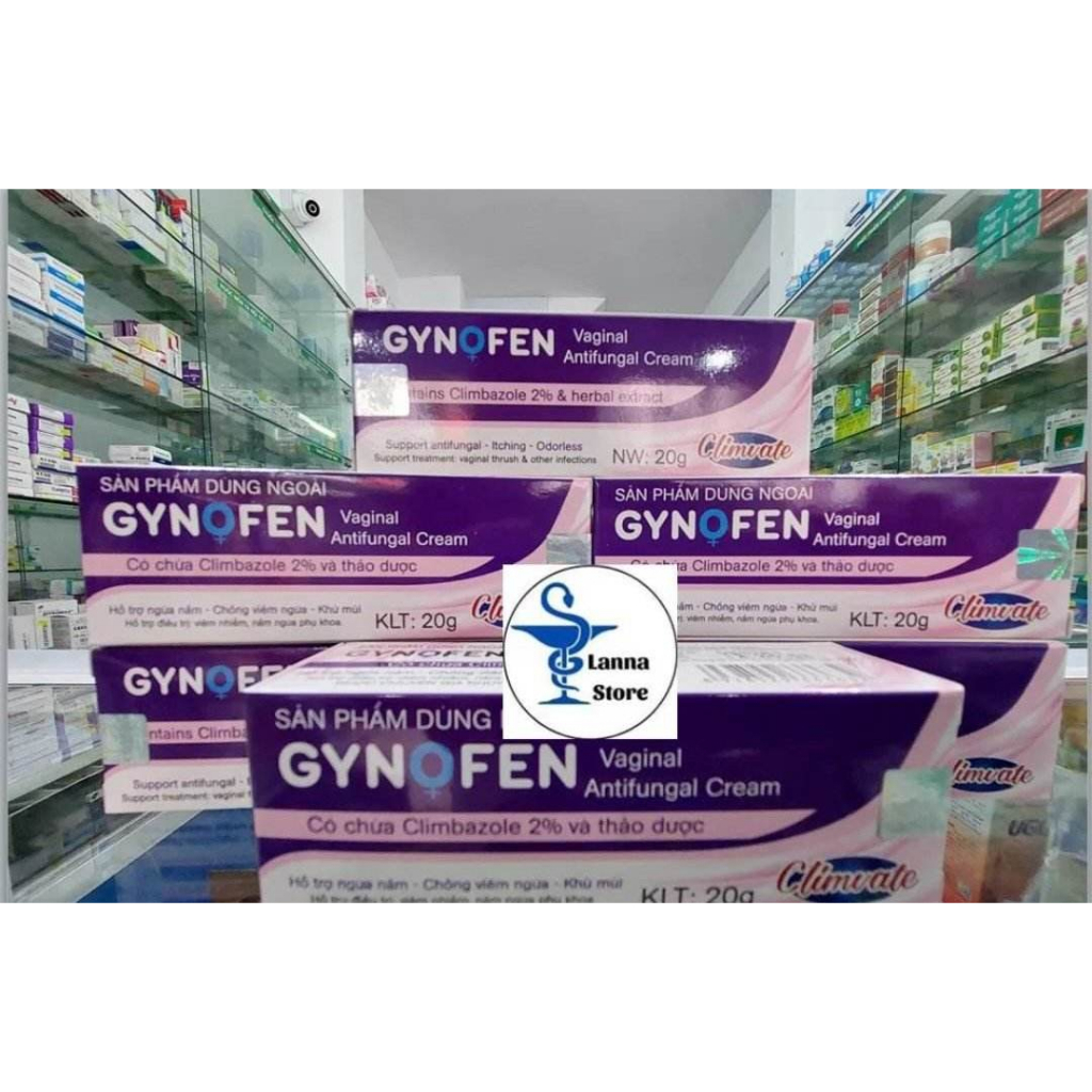 Tuýp bôi nấm vùng kín GYNOFEN dùng cho cả nam và nữ | Shopee Việt Nam