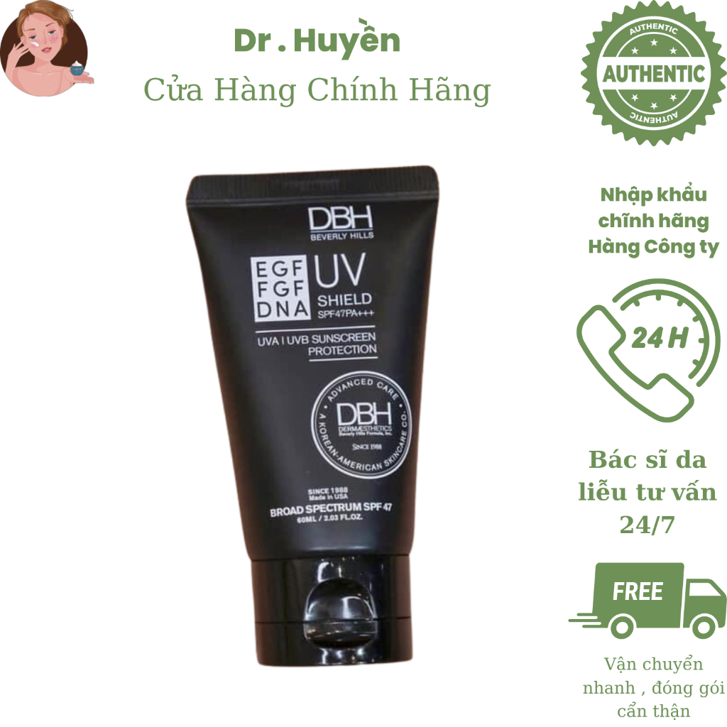 [HÀNG NHẬP KHẨU CHÍNH HÃNG - BẢN MỸ] Kem chống nắng DBH EGF FGF DNA UV ...