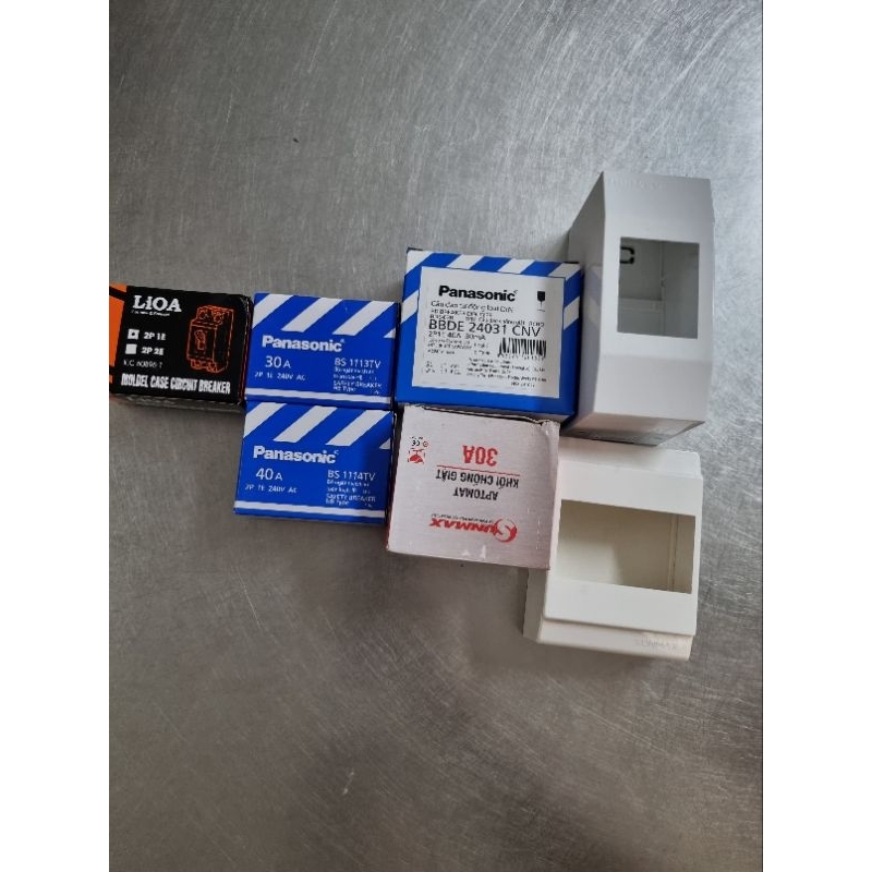 (Chính Hãng) Cầu dao tự động, APTOMAT Chống giật, CB 30A, CP 40A PANA ...