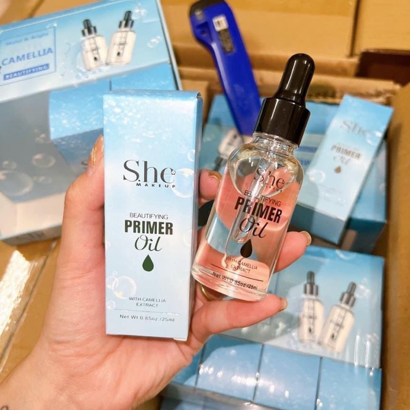 Tinh dầu pha nền She Oil Primer Mix 25ml chuyên dùng pha nền | Shopee ...