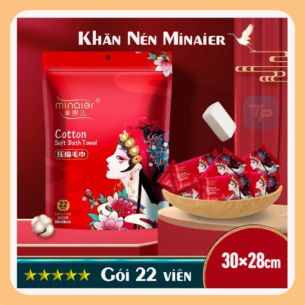 Khăn Nén MINAIER [28*30cm] | Shopee Việt Nam