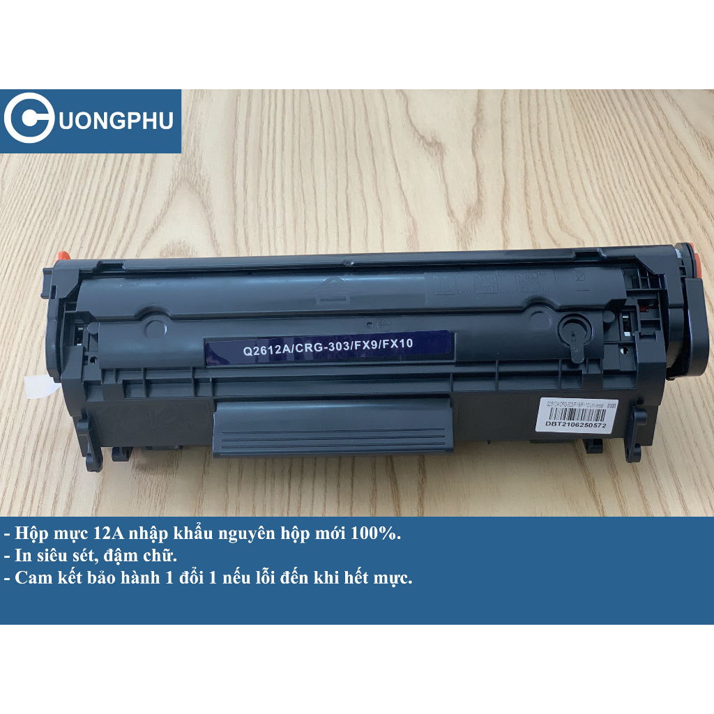 Hộp mực máy in Canon LBP2900 ( Mới 100% nguyên seal-in đậm,sắc nét, đã có mực in) , Cartridge ...
