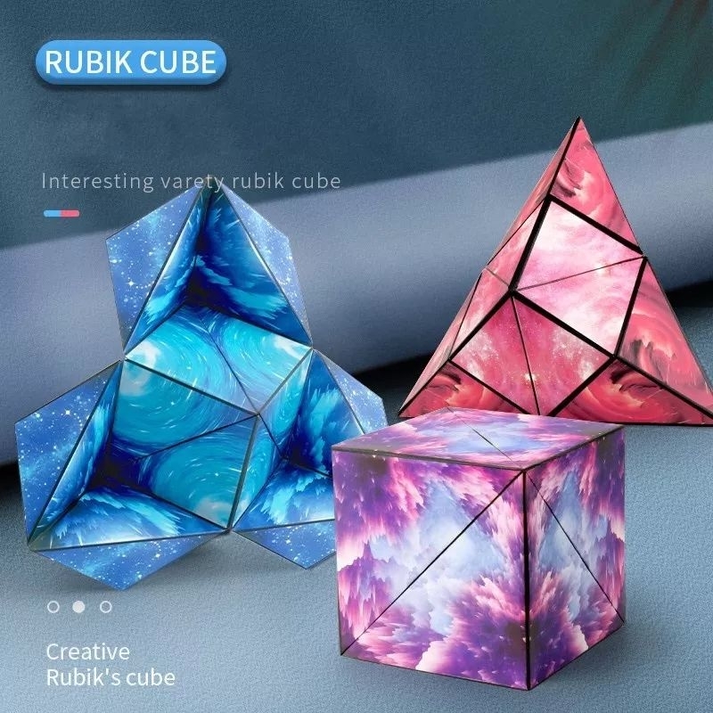 Khối Rubik Biến 72 Hình Galaxy Changeable Magnetic Magic Cube Rubic Xếp ...