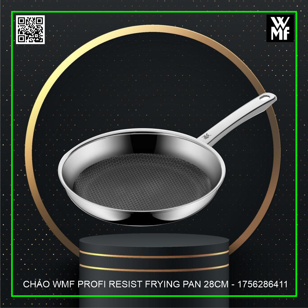 Chảo chống dính WMF PROFI RESIST FRYING PAN 28CM - 1756286411 ( dùng tốt cho máy rửa bát ...