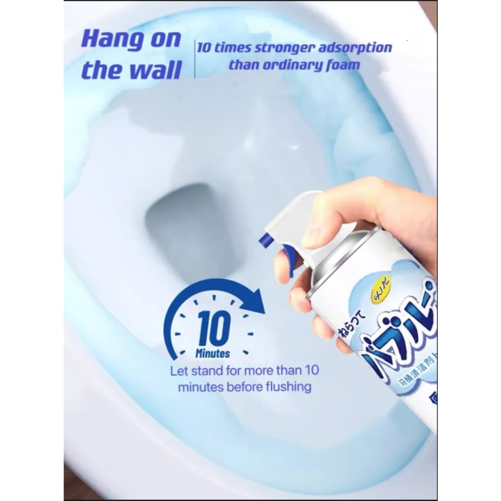 (HCM) Chai xịt bọt tuyết vệ sinh toilet,bồn tắm, lau bóng gương, lâu ...