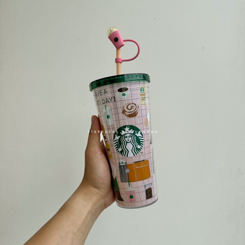 [Chính hãng] Ly Cold Cup Starbucks Daily Barista 651ml | Shopee Việt Nam