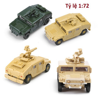Mô hình tỷ lệ 1:72 MHQS Xe Humvee Hummer M1046 và Xe Tải KFZ305 Opel ...