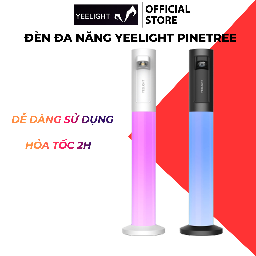 Đèn sạc trang trí đa năng Yeelight Pinetree Atmosphere - RGB Ambient ...