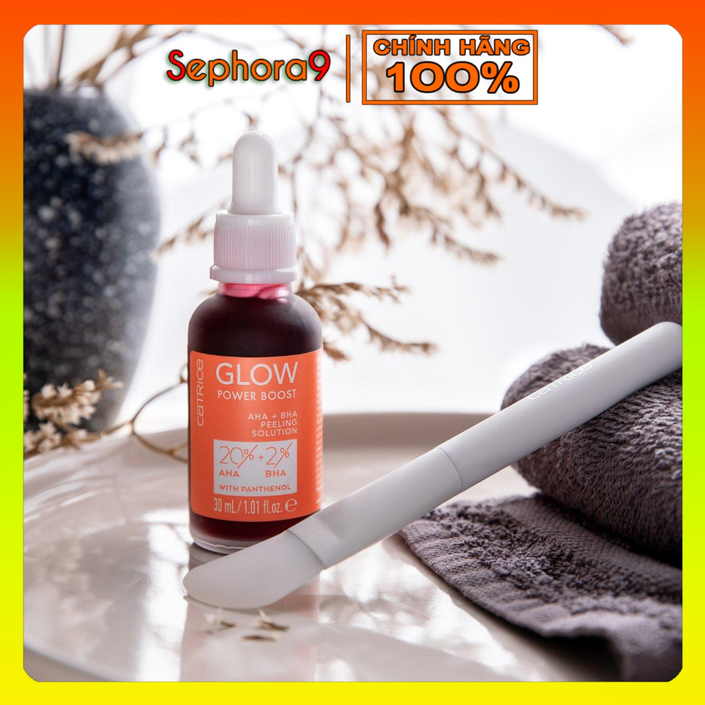 Tinh Chất Tẩy Da Chết Catrice Glow Power Boost AHA 20% + BHA 2% Peeling Solution 30ml xuất xứ từ ...