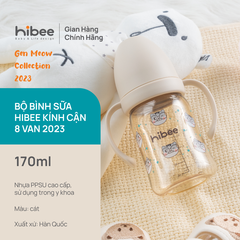 BỘ SẢN PHẨM HIBEE MÈO - PHIÊN BẢN KÍNH CẬN - 170ML | Shopee Việt Nam