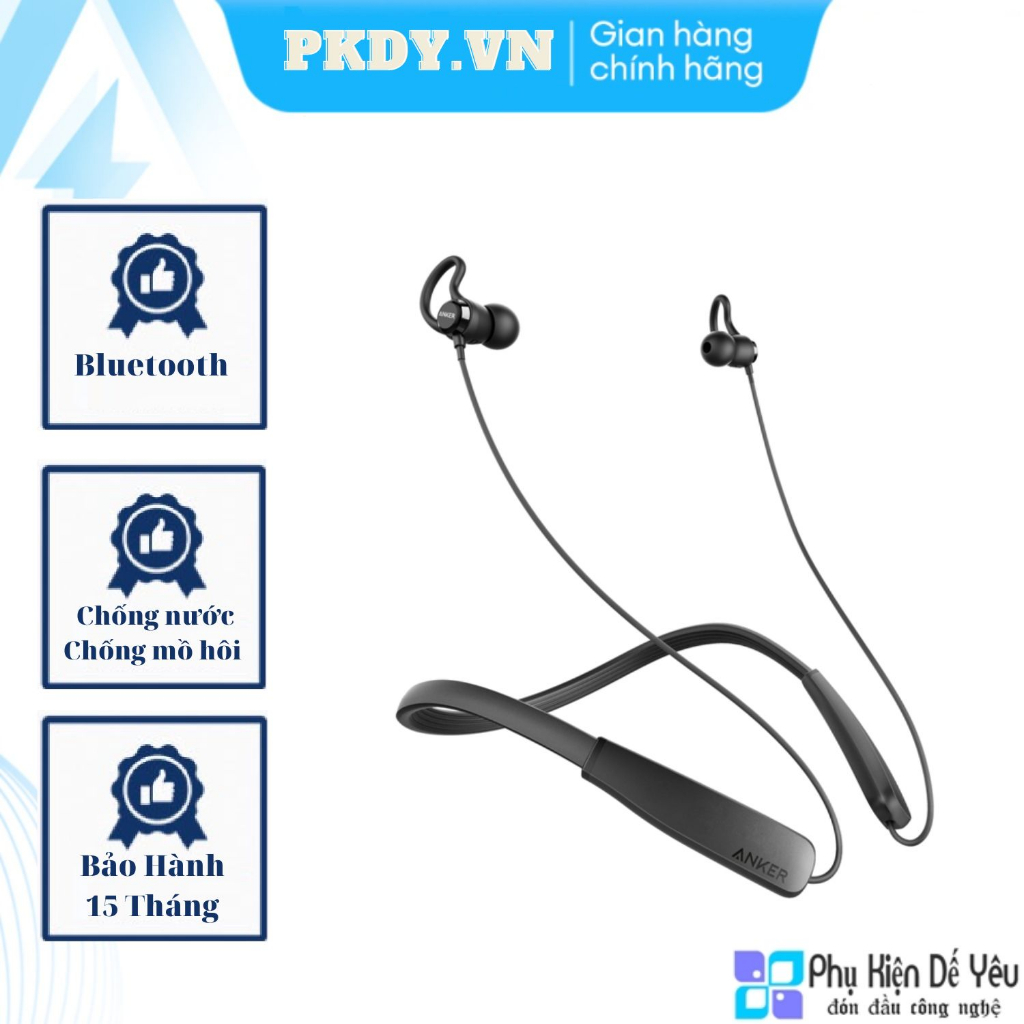 [Nhập mã ELMI01 giảm 10%]Tai nghe Bluetooth Anker SoundBuds Lite [PHÂN PHỐI CHÍNH HÃNG, BẢO HÀNH ...