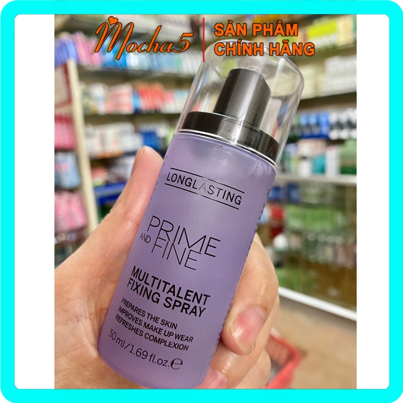 Xịt Khoáng Khóa Nền CATRICE Prime And Fine Multitalent Fixing Spray ...