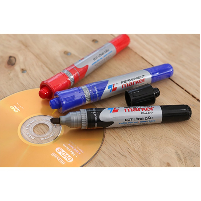 Sỉ 10 chiếc bút lông dầu THIÊN LONG PM09 phù hợp cho nhân viên văn ...